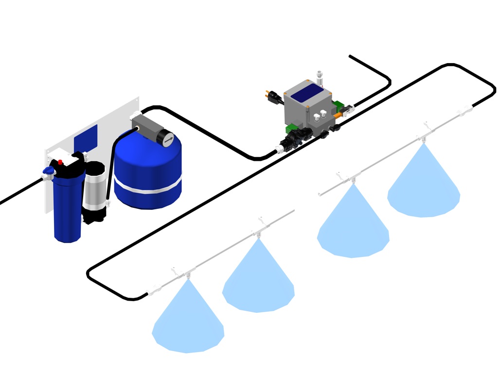 UltraMist™ Produce Misting System - Corrigan